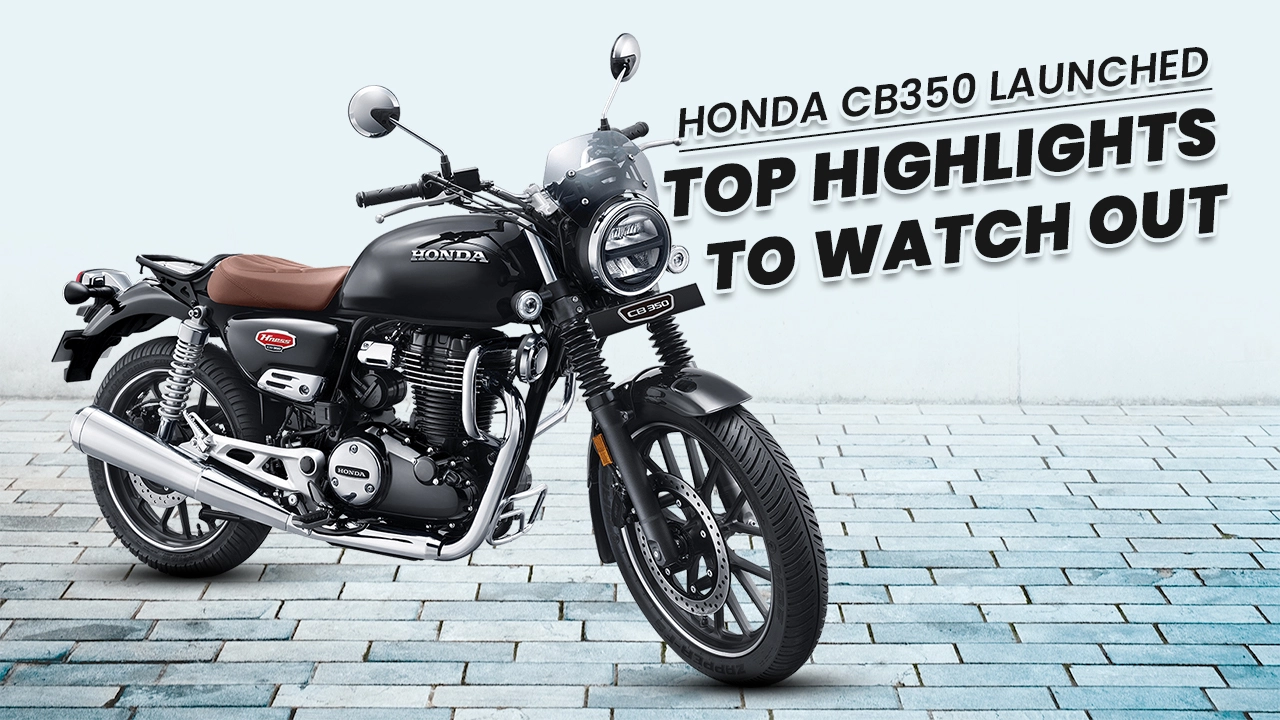 All the things you should know about the new Honda CB350.