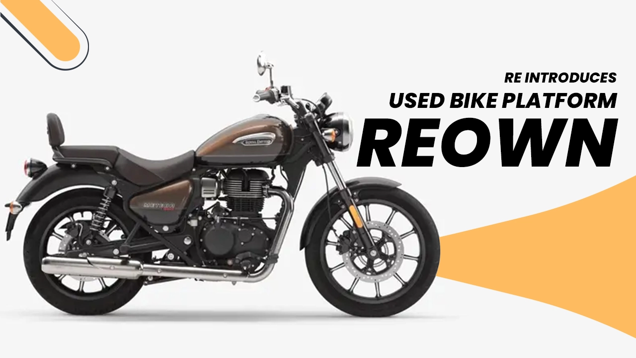 Official: Pre-Owned Royal Enfield Motorcycles Now Available Through Reown