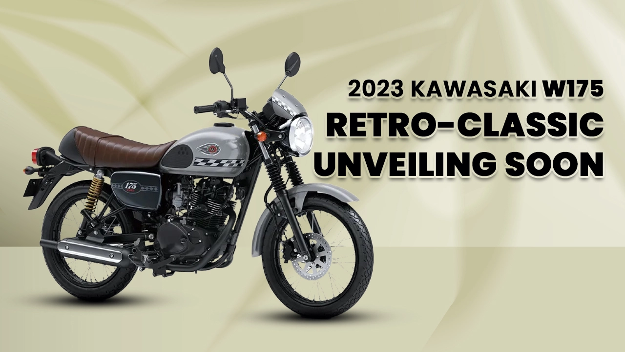 New Kawasaki W175 Launching at India Bike Week 2023