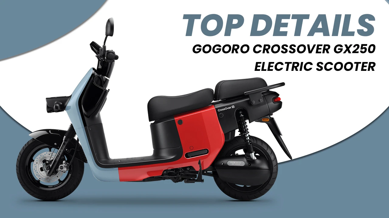 Gogoro Cross Over GX250 Unveiled: Top 5 Details About the Electric Scooter