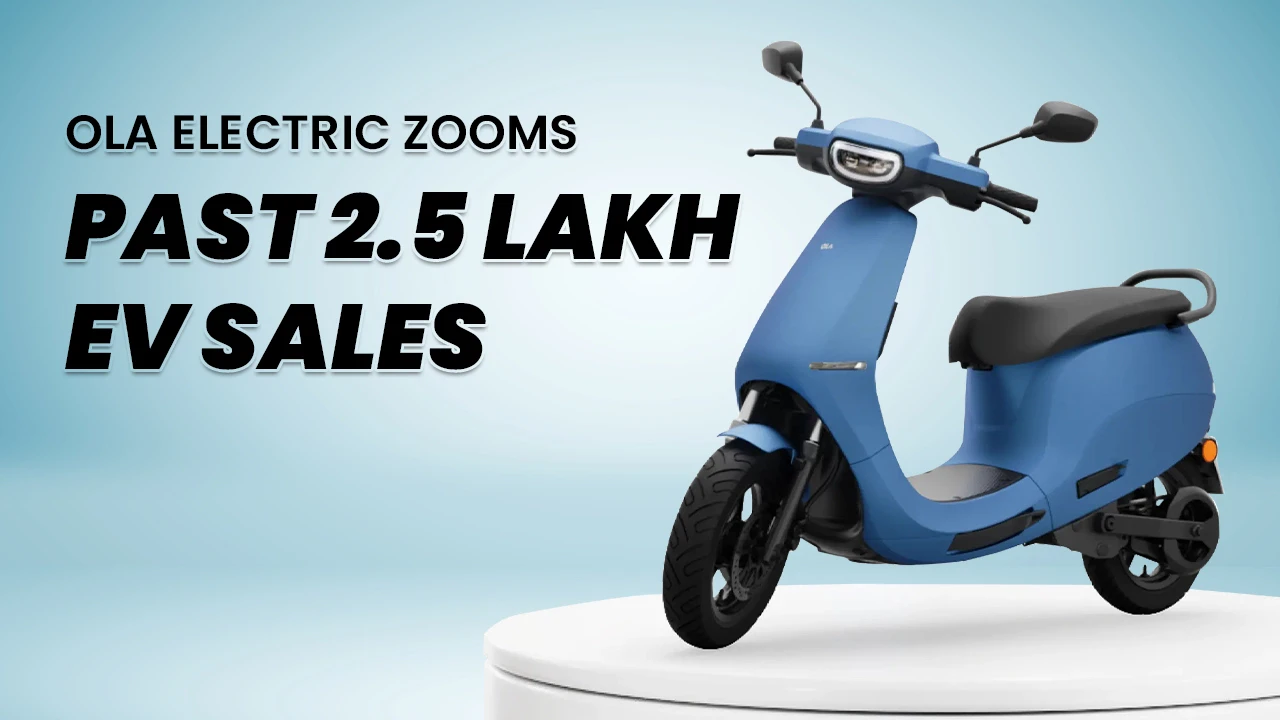 Ola Electric Zaps Competition With Record 2.5 Lakh EV Sales in 2023