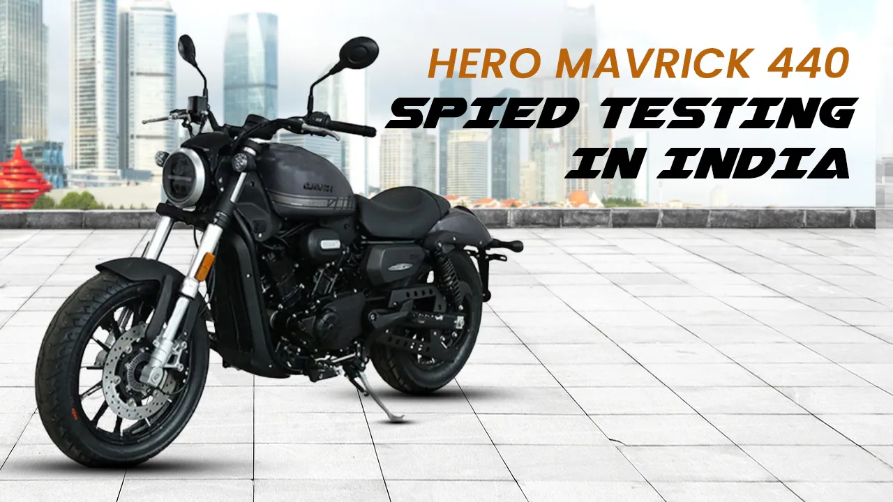 Hero Mavrick 440 Spied Testing - New Retro Rival for Royal Enfield ...