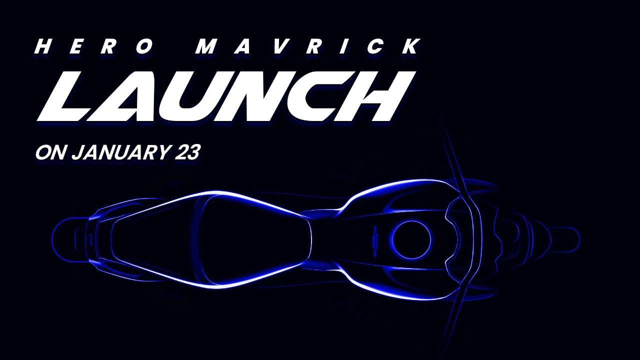 Hero Mavrick Motorcycle Teased - Powerful Engine, Modern Styling ...