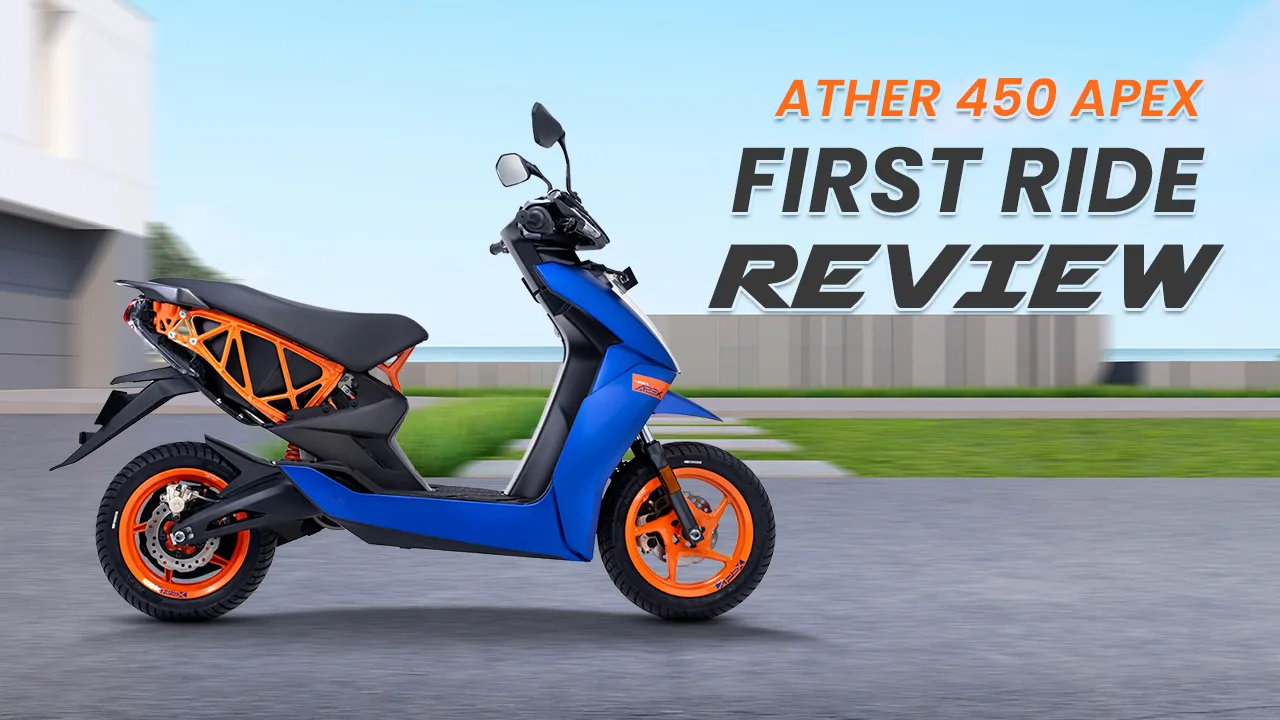 Ather 450 Apex Review: The Best Ather Out There!