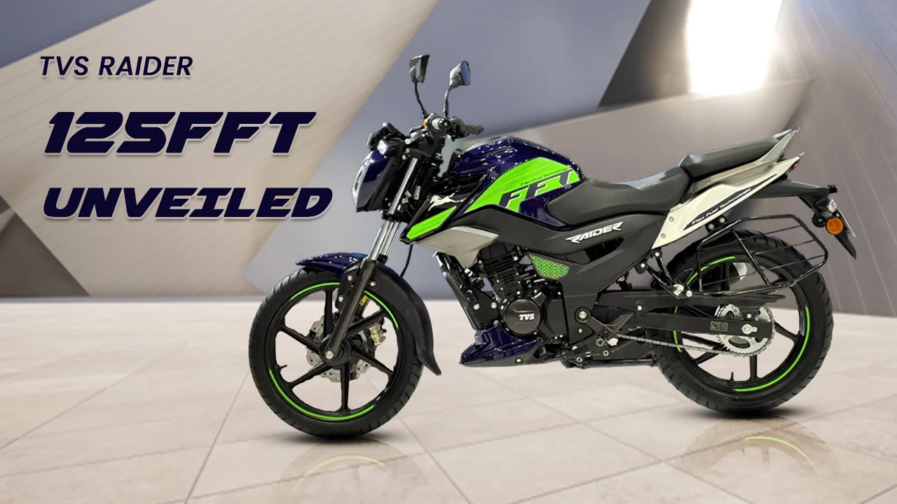 TVS Raider 125 FFT, Flex-fuel Debuts At Bharat Mobility Expo 2024