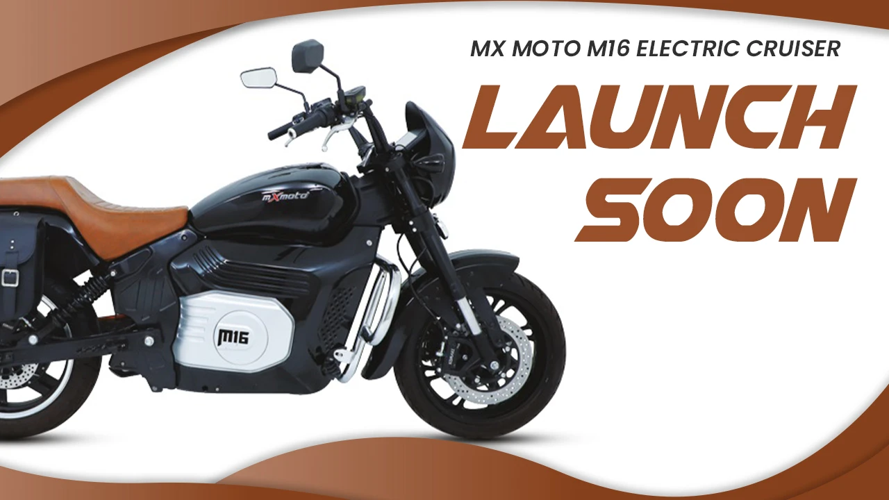 MX Moto M16 Electric Cruiser Launch Soon - Know Top Details Before Launch