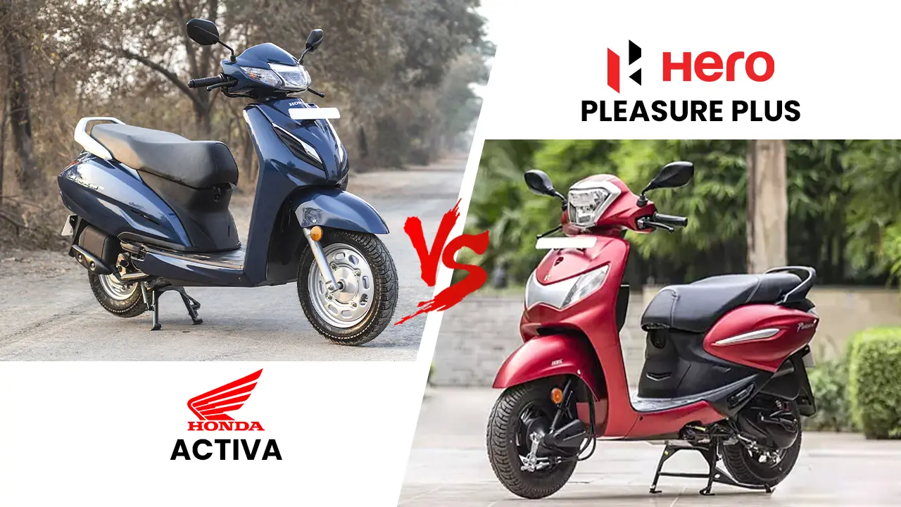 2024 Hero Pleasure Plus vs Honda Activa: Which family scooter to get?