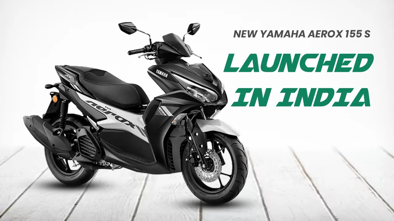 Yamaha Aerox 155 S Introduced With A New Premium Feature