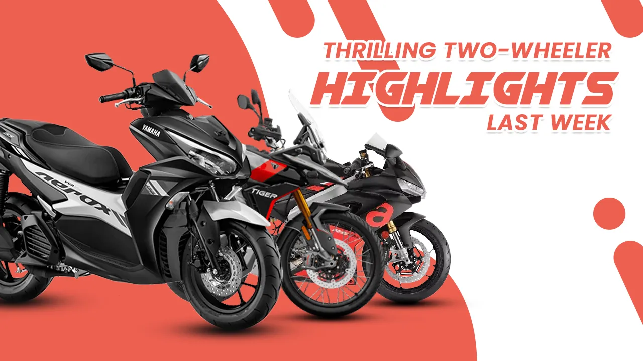 News Weekly: Aprilia 660 Trio, Yamaha Aerox S, Triumph Tiger 900 ...