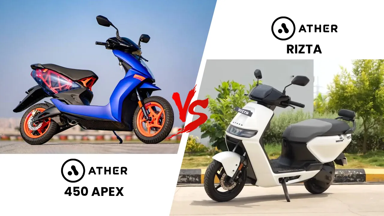 Ather 450 Apex vs Ather Rizta: Which Is The Ather To Get?