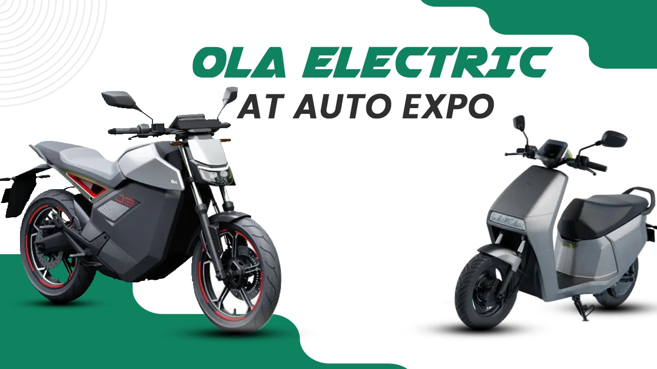 Top Ola Scooters and Bikes at Auto Expo 2025: Roadster, S1Z, Gig