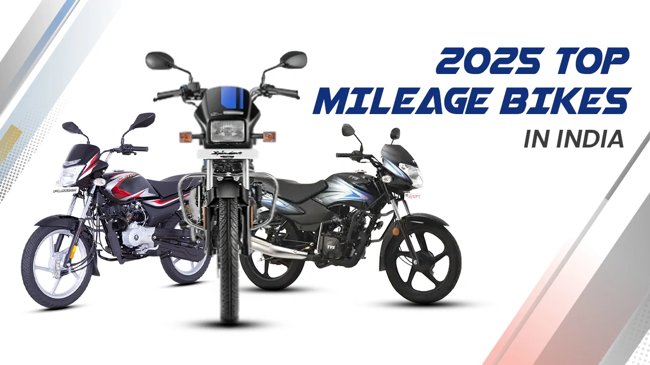 Best Mileage Bikes in India 2025 – Top High-Mileage Bikes (60-72 kmpl)