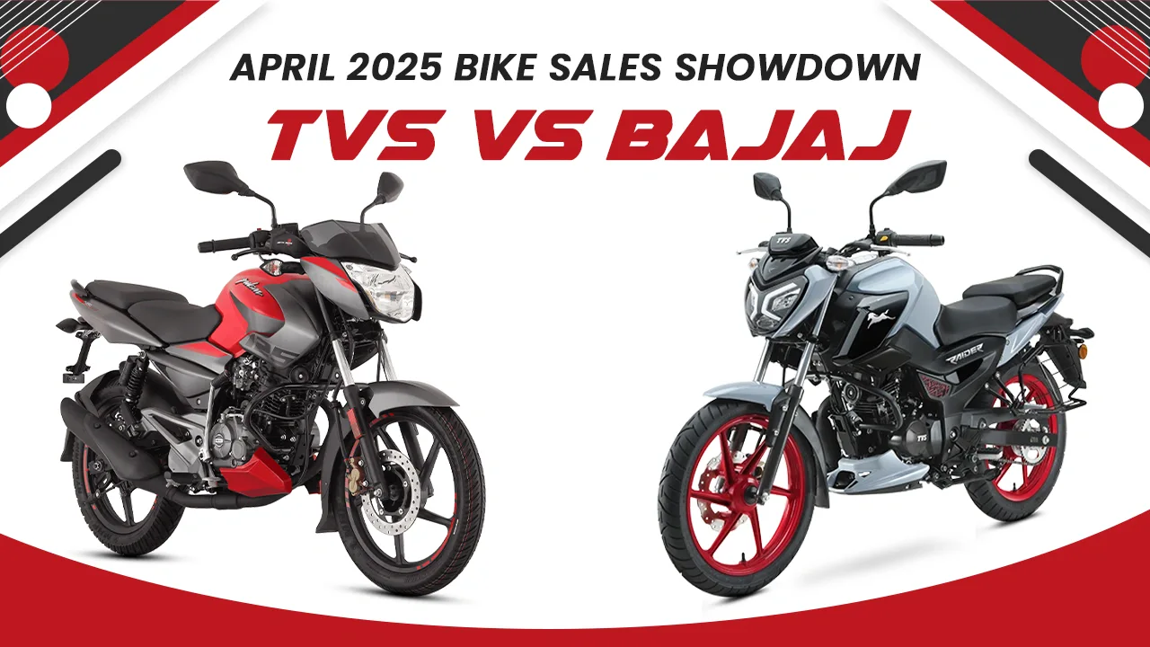 TVS Sales in April & Bajaj Sales in April 2025: Market Trends & Growth ...