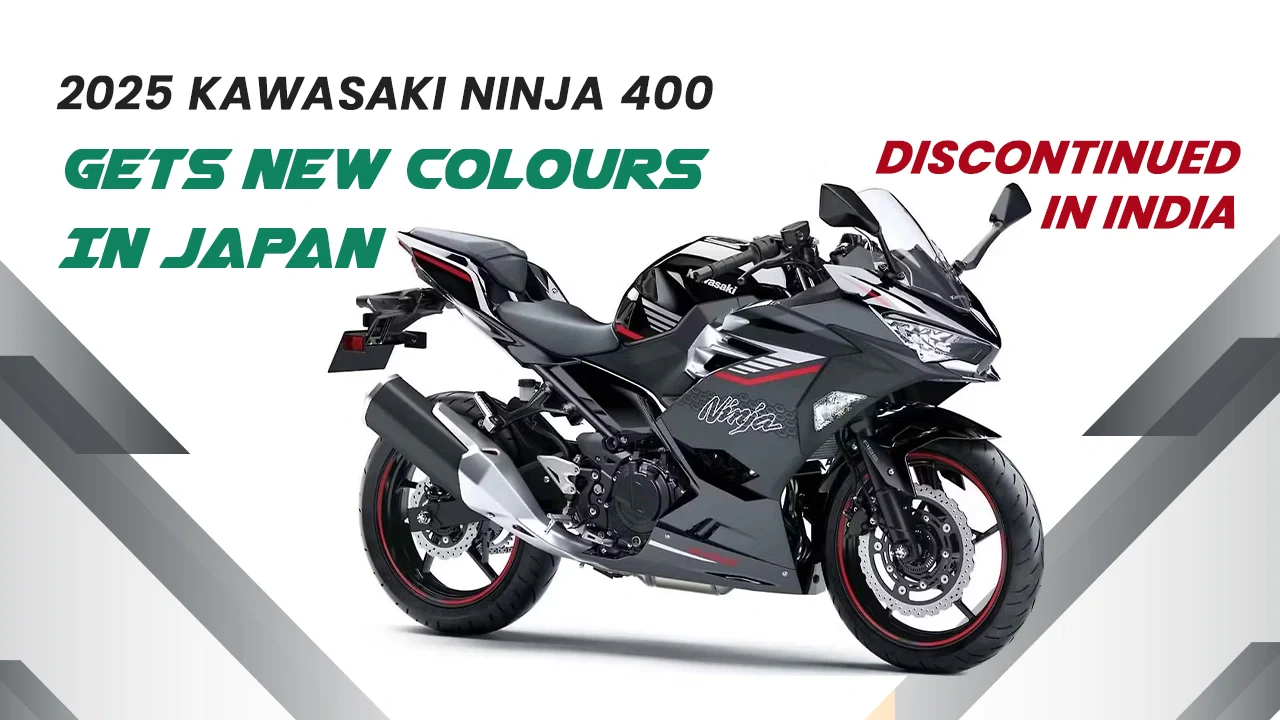 2025 Kawasaki Ninja 400 Unveiled with New Colours in Japan ...