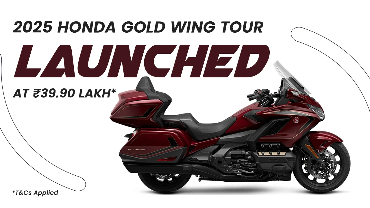 Gold Wing Tour 50th Anniversary India Launch: Honda Luxury Tourer at ...