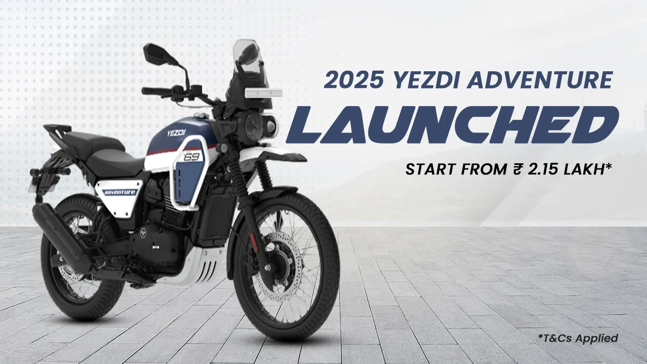 New Yezdi Adventure Launched in India at Rs 2.15 Lakh: New Yezdi ...
