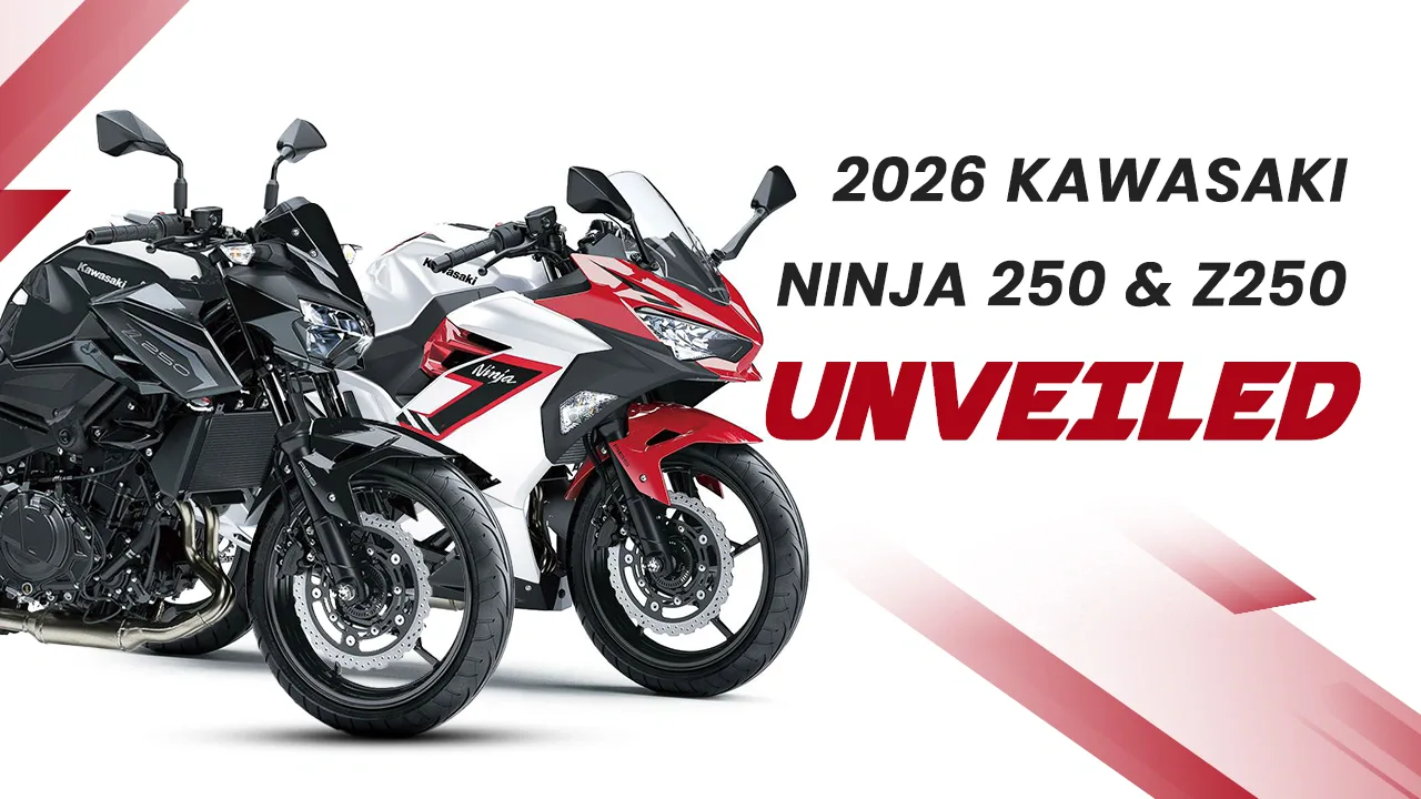 2026 Kawasaki Ninja 250 & Z250 Revealed – New Colours, Specs & Prices
