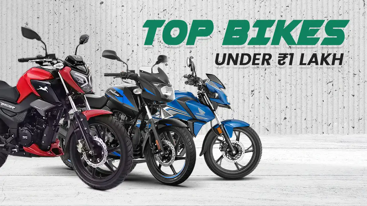 Top 5 Bikes Under ₹1 Lakh in 2025 | Best Budget Bikes & EMI Deals