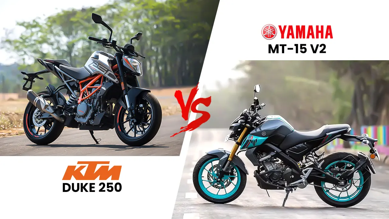 KTM Duke 250 vs Yamaha MT-15 V2: 2025 Street Fighter Showdown