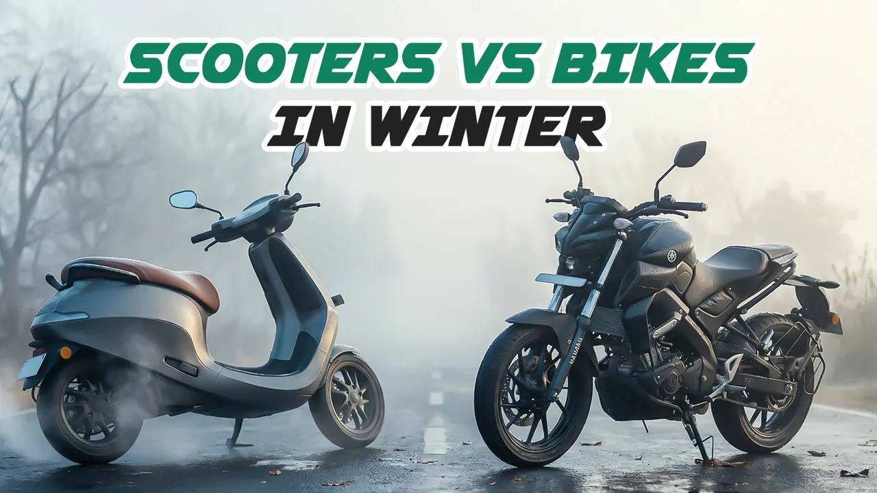 Scooters vs Bikes in Winter: Cold Weather Performance Guide
