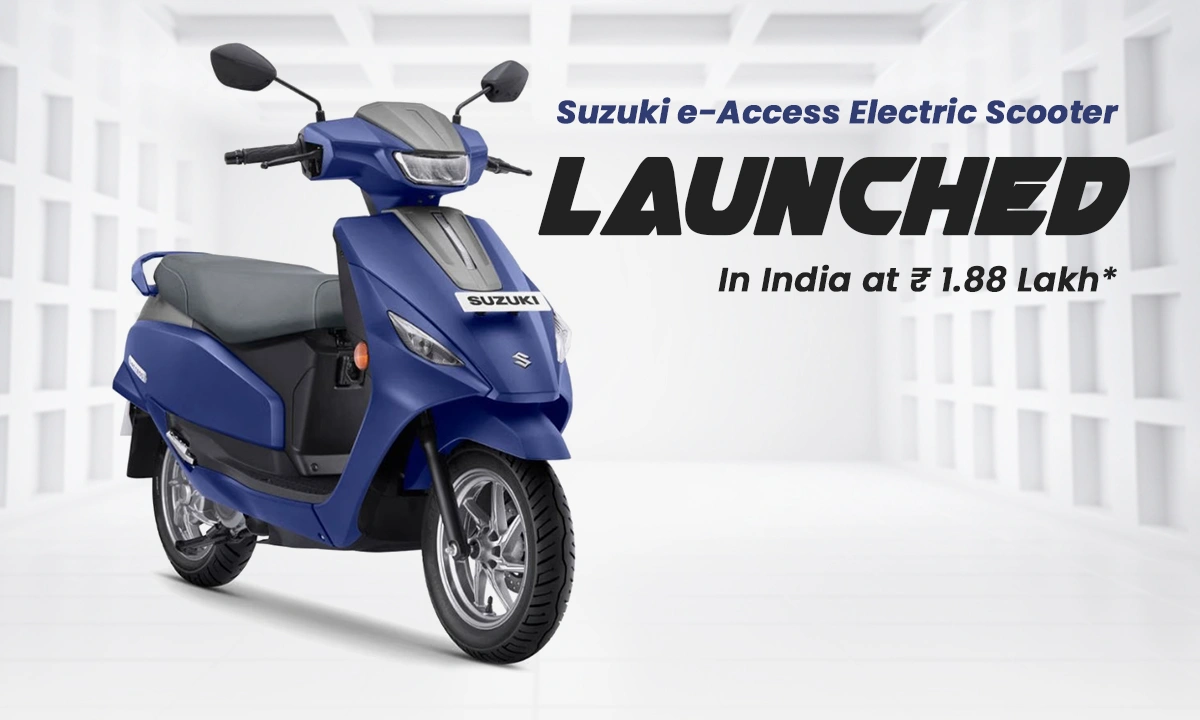 Suzuki e-Access Electric Scooter: India Launch & Price Details