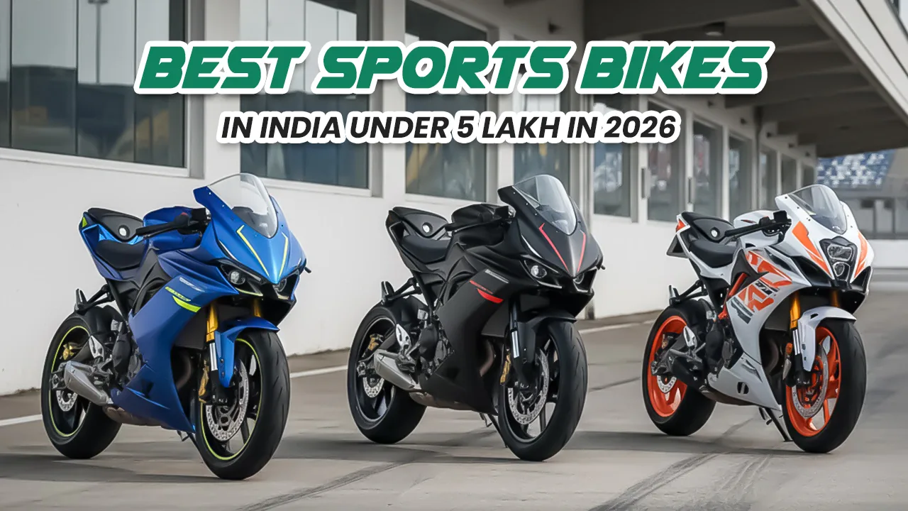 Top Sports Bikes in India Under 5 Lakh: 2026 Price List