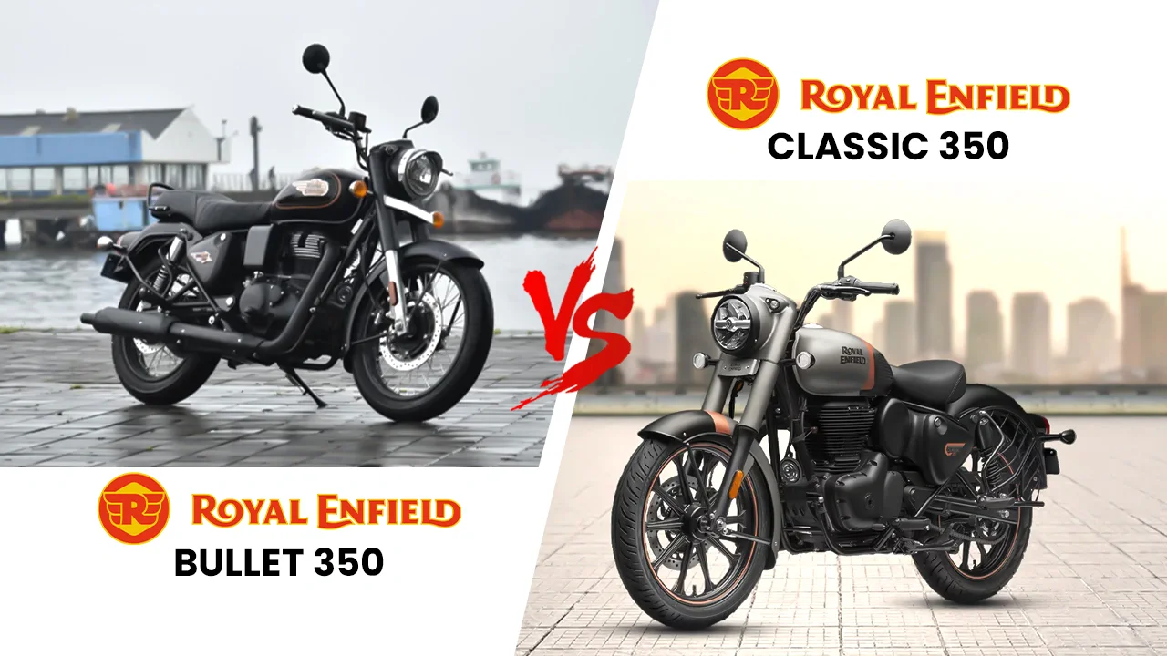 Bullet 350 vs Classic 350: Price, Mileage, Value Comparison