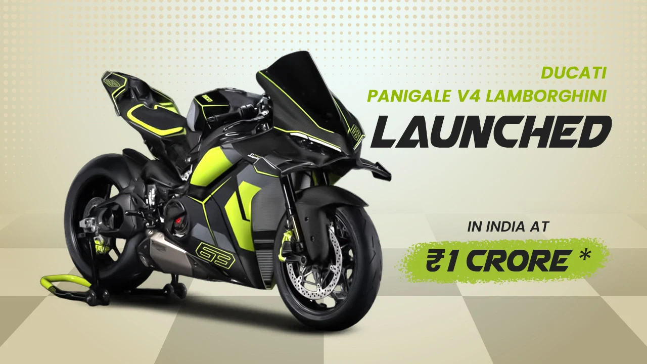 Ducati Panigale V4 Lamborghini Launched in India at ₹1 Crore