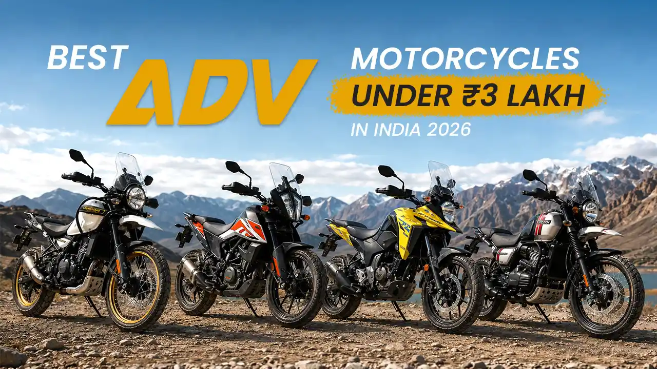 Best ADV Motorcycles Under ₹3 Lakh in India 2026