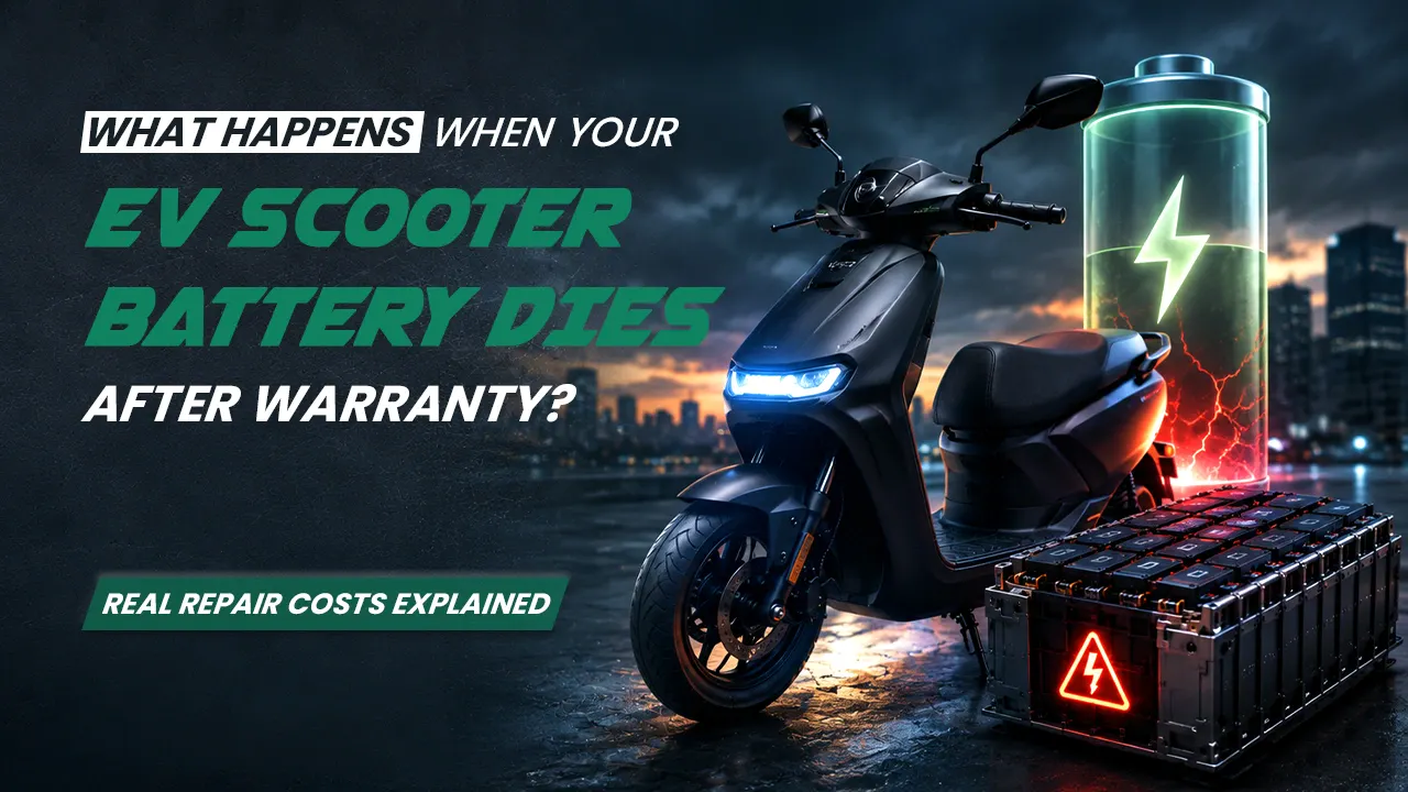 EV Scooter Battery Replacement Cost in India (2026)