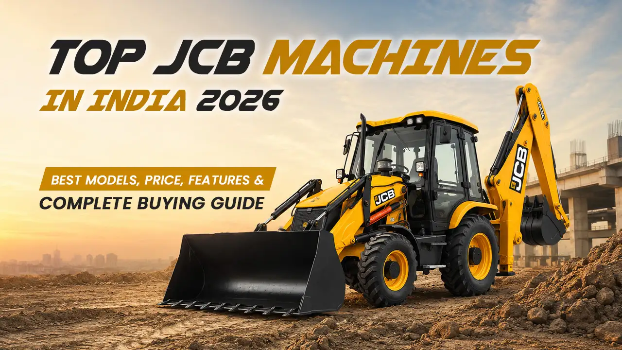 Top JCB Machines in India 2026 | Best Models, Price & Features to Buy